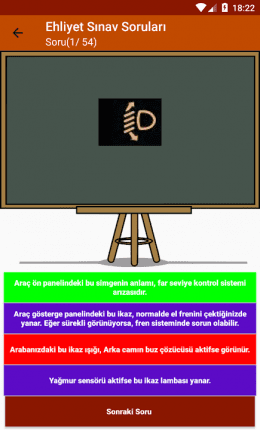 Ehliyet Sınav Soruları 2020 - Ağustos Ayı Sorularını Pdf İndirme
